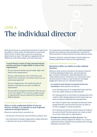 Ethics in the Boardroom (AICD Report) | PDF