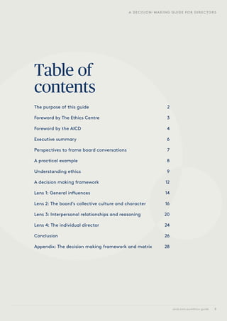 Ethics in the Boardroom (AICD Report) | PDF