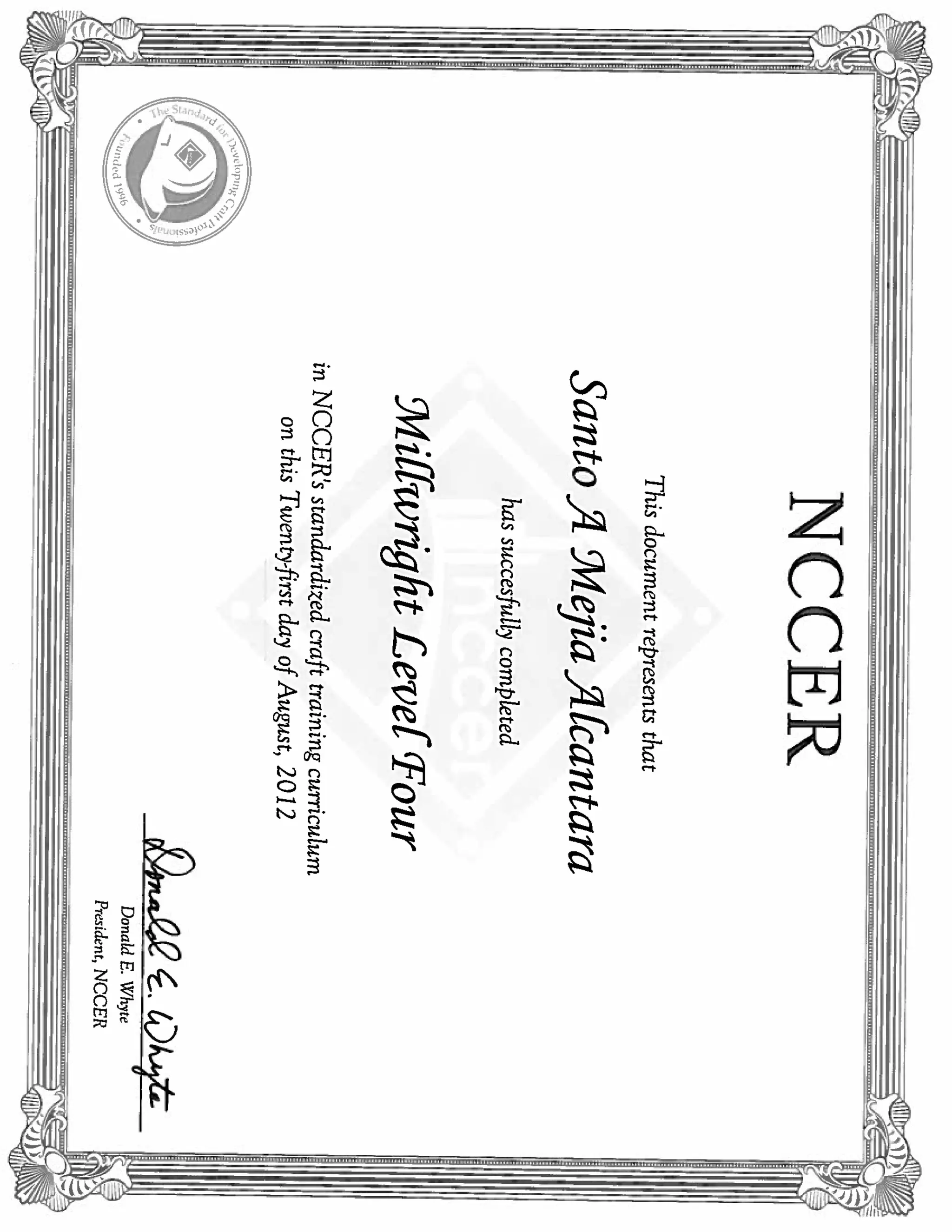 CERTIFICATION MILLWRIGHT LEVEL 4 | PDF