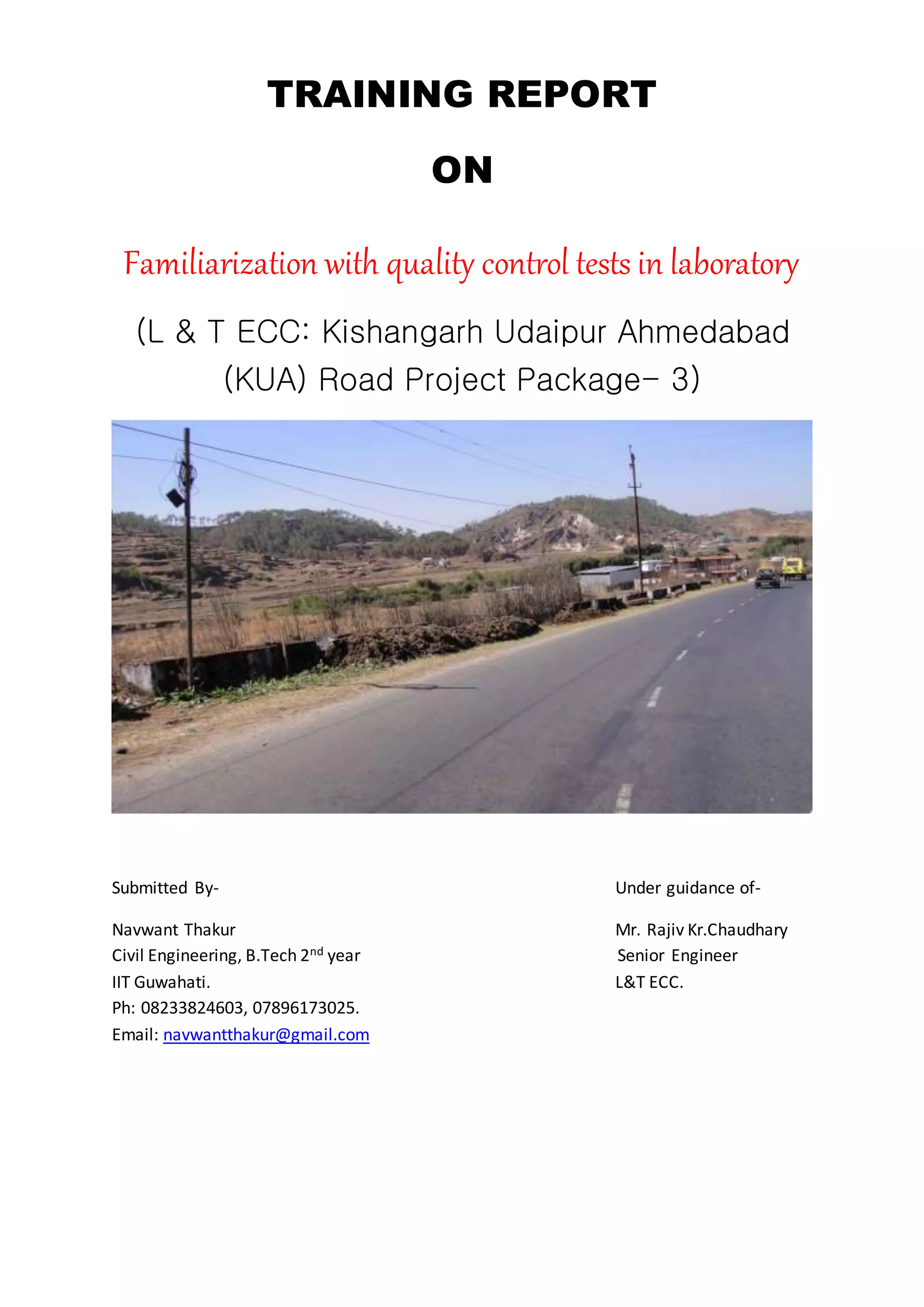 Training report | PDF