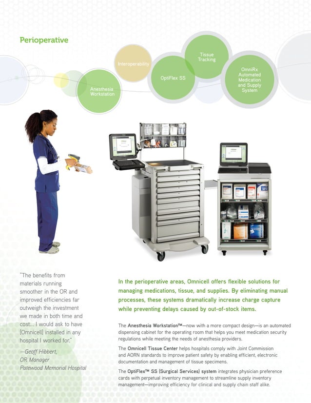 Omnicell Solutions Overview Brochure 704-C | PDF