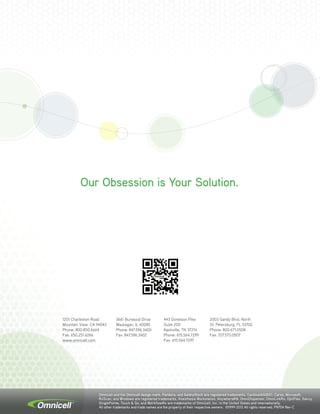 Omnicell Solutions Overview Brochure 704-C | PDF