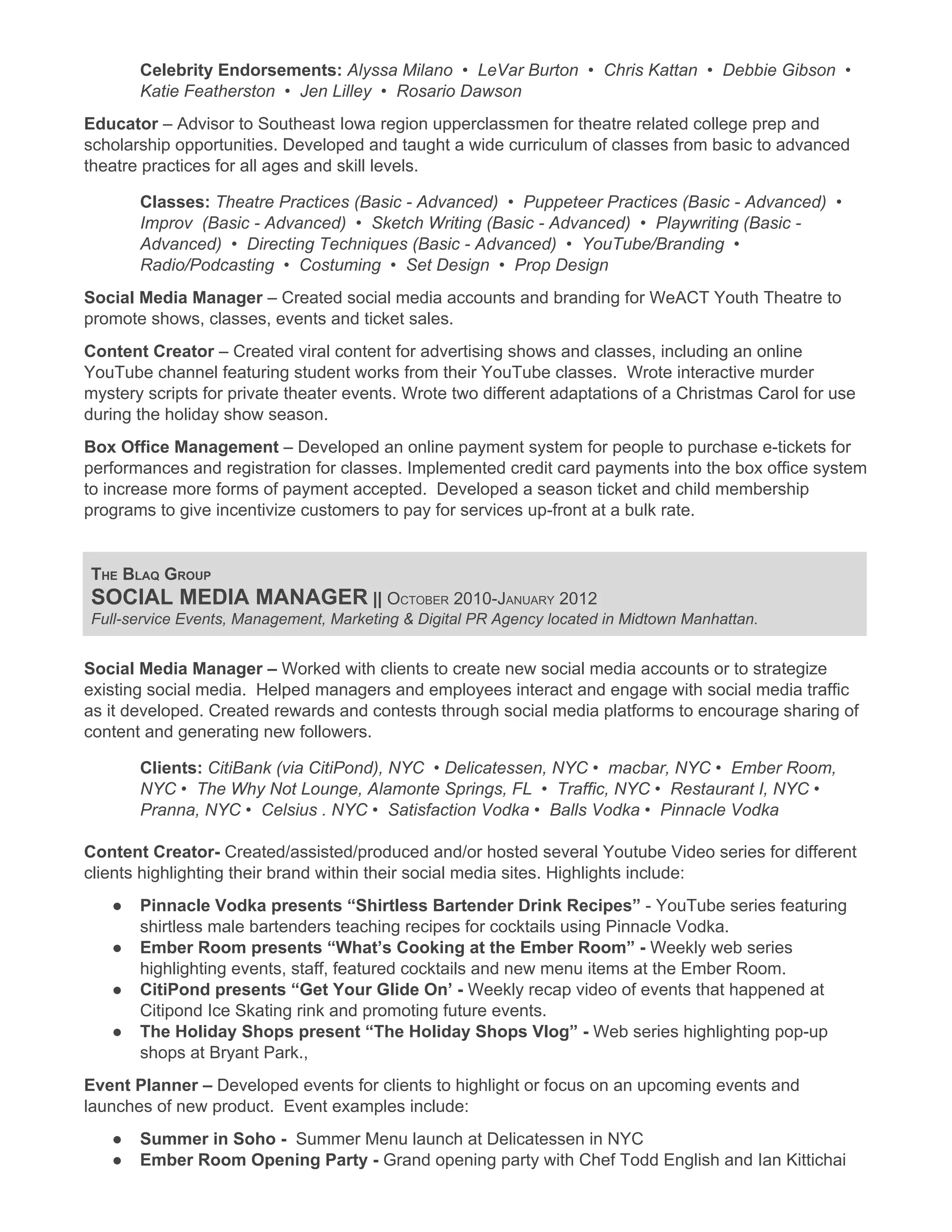 LabormanResume2014 (2) | PDF