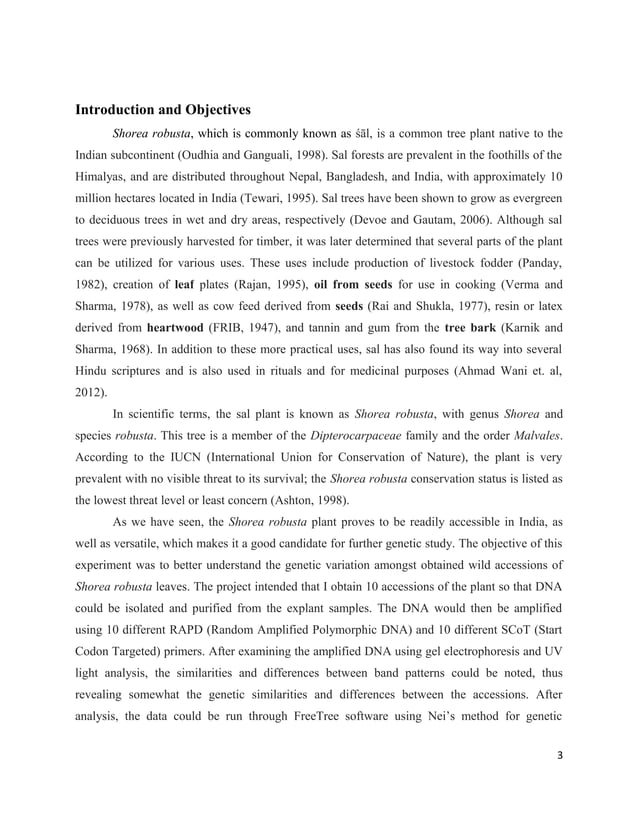 Final Project (Final Version) | DOC | Biological Sciences | Science