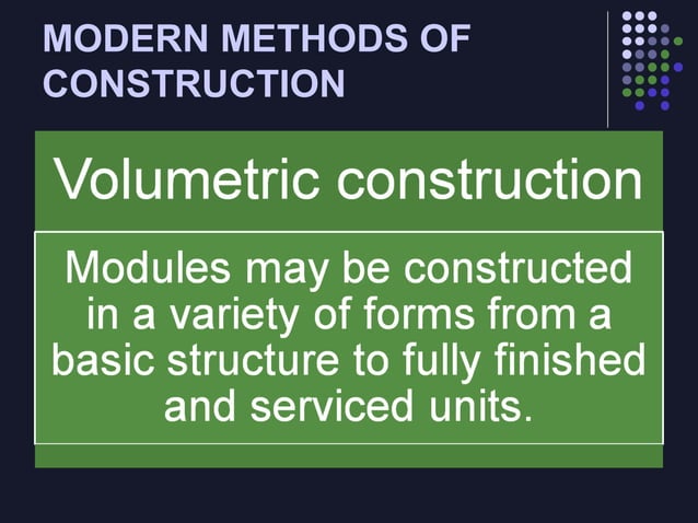 075 Modern Methods of Construction | PPT | Construction Industry ...