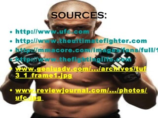 UFC PRESENTATION ENGLISH JR | PPT