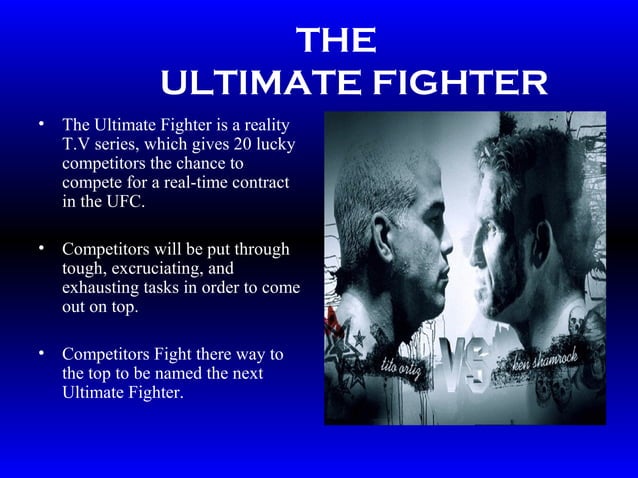UFC PRESENTATION ENGLISH JR | PPT