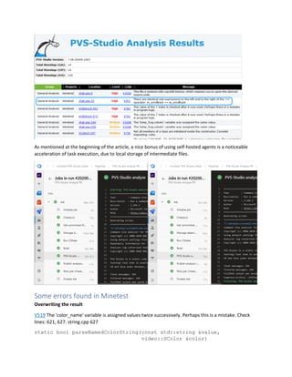 PVS-Studio: analyzing pull requests in Azure DevOps using self-hosted agents | PDF