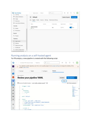 PVS-Studio: analyzing pull requests in Azure DevOps using self-hosted agents | PDF