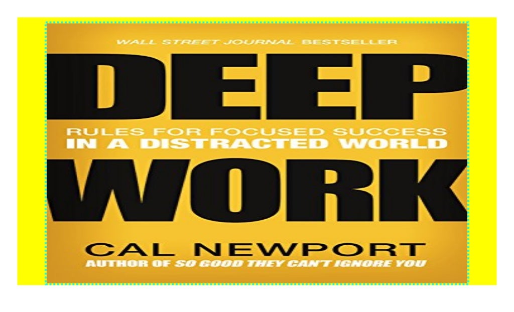 Deep Work: Rules for Focused Success in a Distracted World hardcover$@@