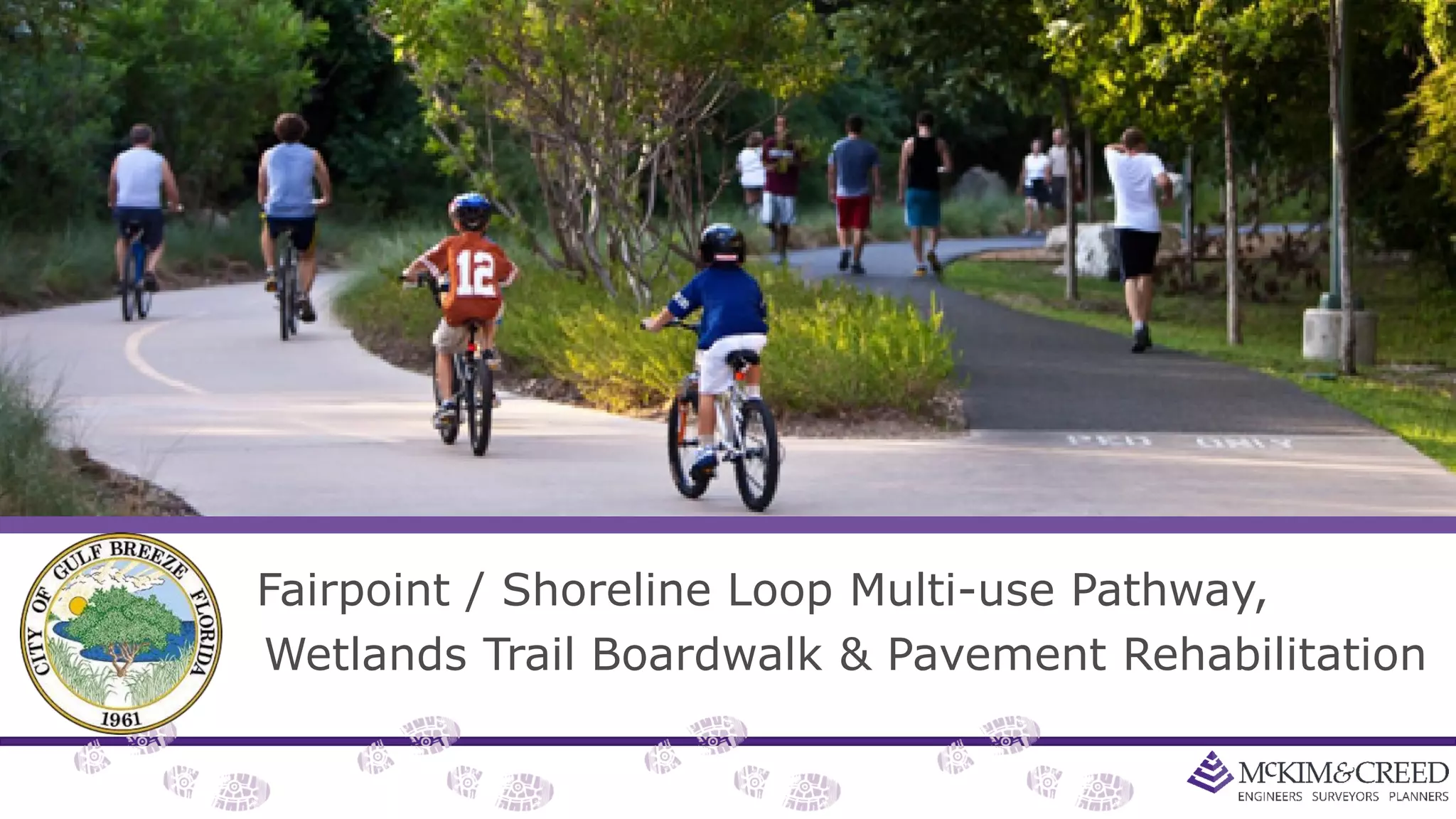Multi-use Pathway Wetlands Trail Boardwalk & Pavement Rehabilitation | PPT