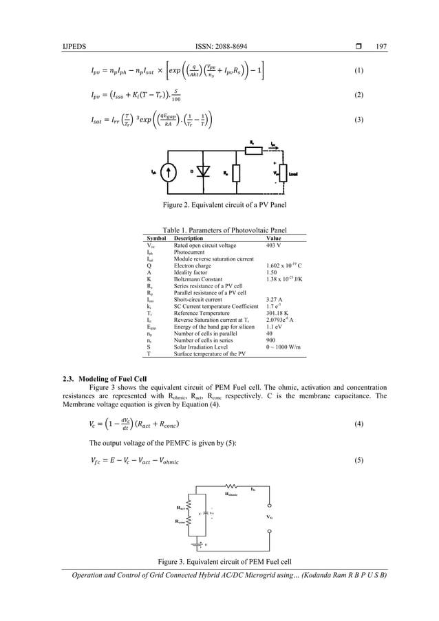 Operation And Control Of Grid Connected Hybrid Ac Dc Microgrid Using