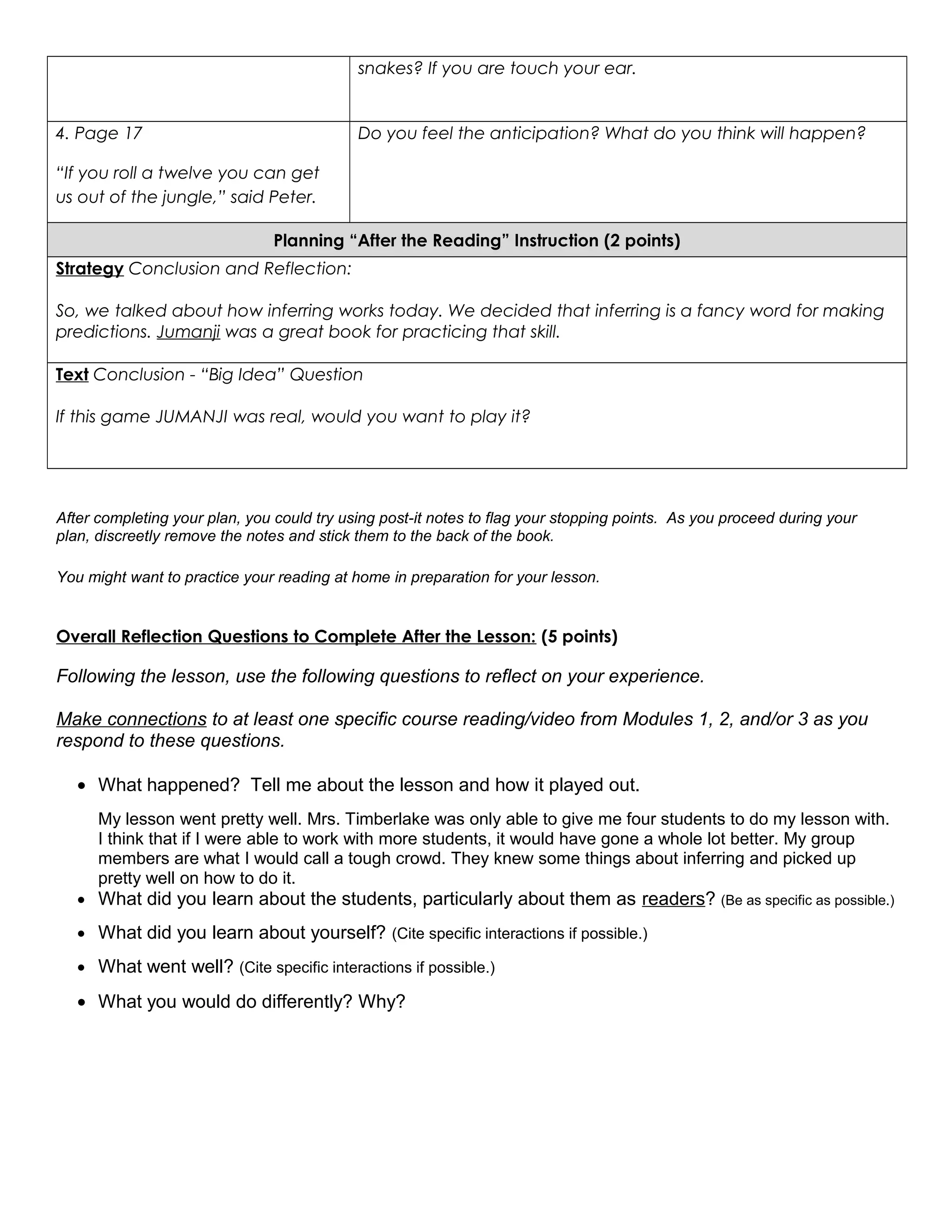 IRA Lesson Plan | DOC
