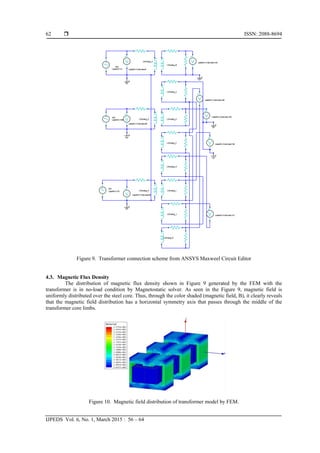 Multiphase Transformer Modelling using Finite Element Method | PDF