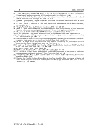 Multiphase Transformer Modelling using Finite Element Method | PDF