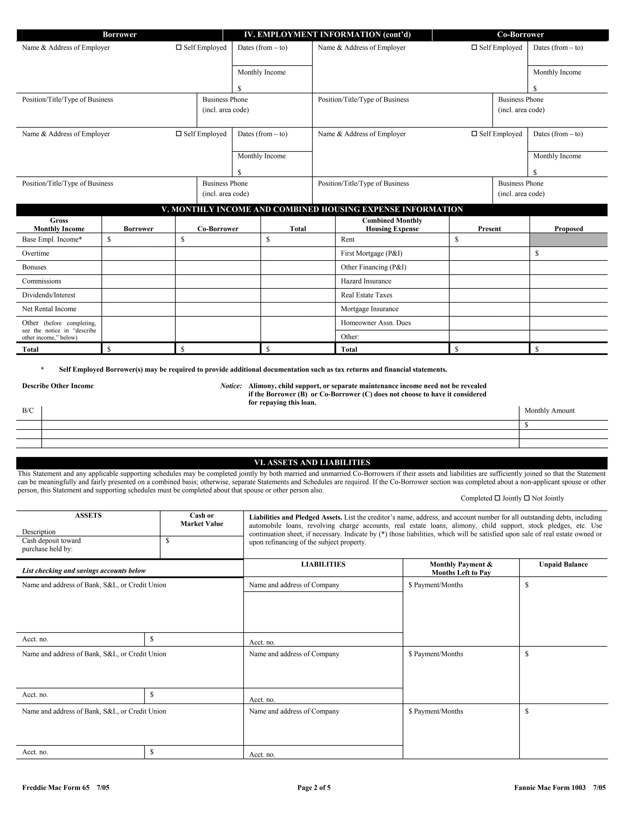 Uniform_Residential_Loan_Application | PDF