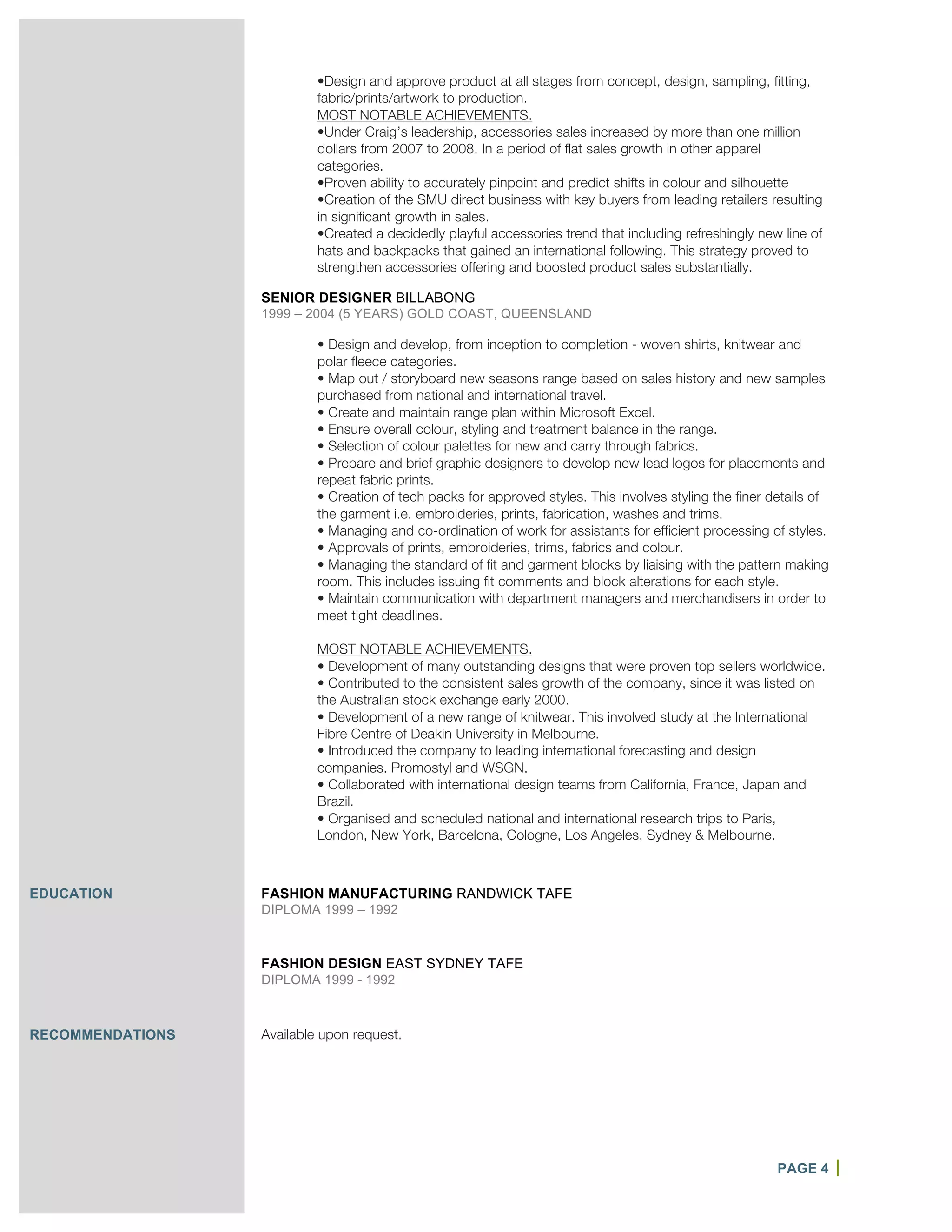 CRAIG ATKINSON CV | PDF