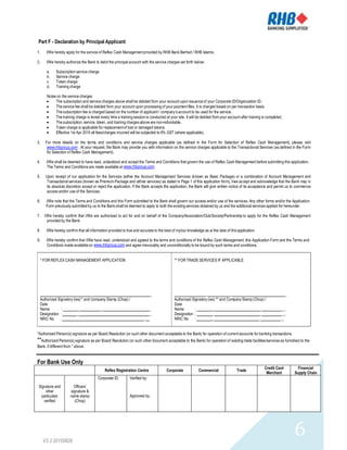 Reflex Application Form Premium EN 2015 | PDF