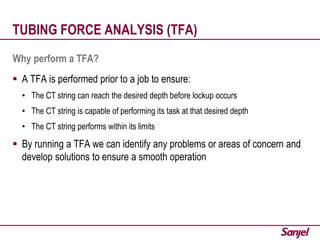 Tubing Force Analysis | PPTX