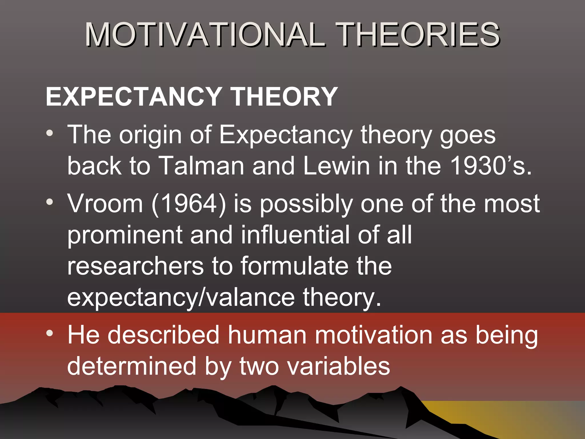 078 Motivational Theories | PPT