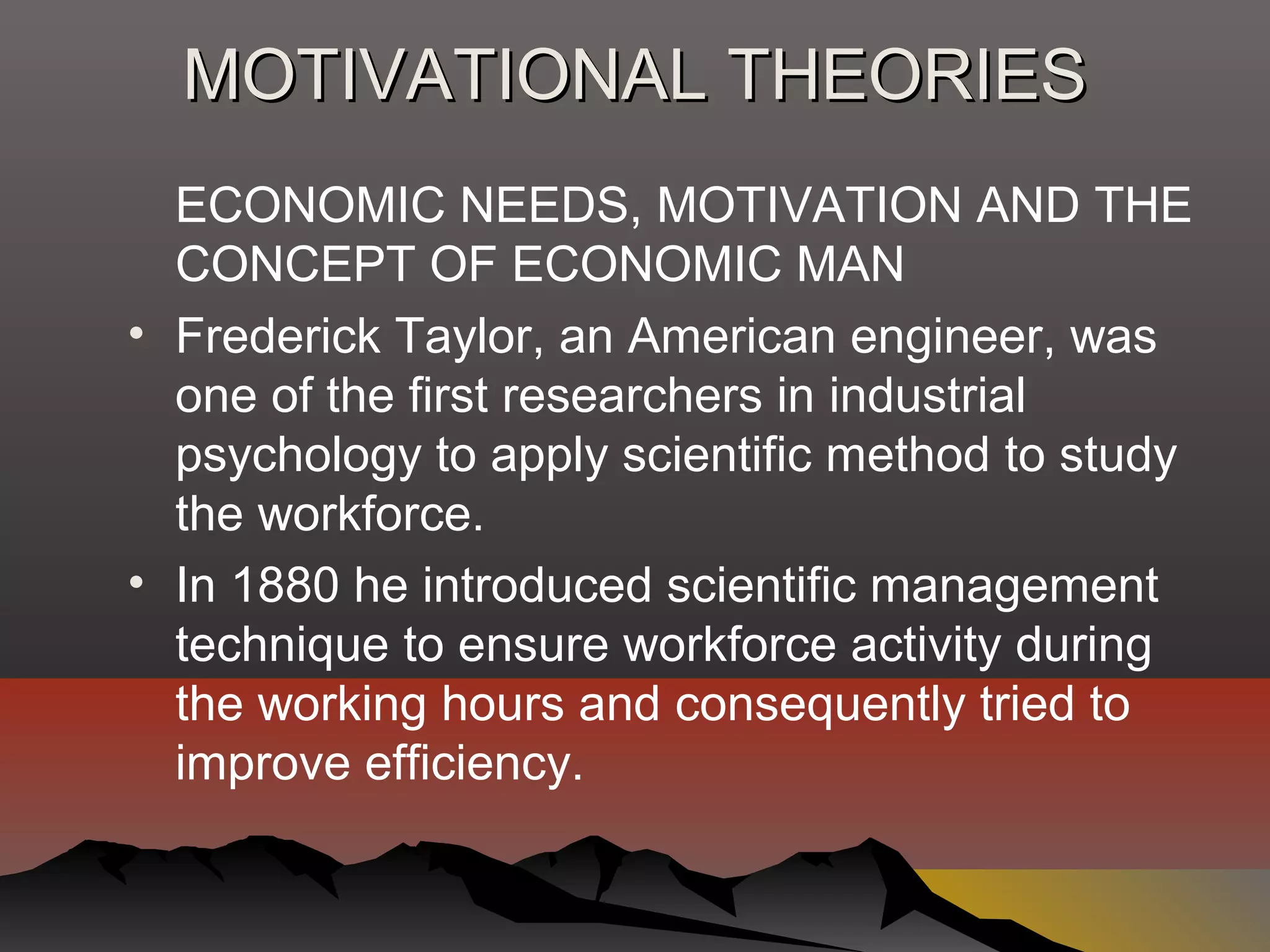 078 Motivational Theories | PPT | Free Download