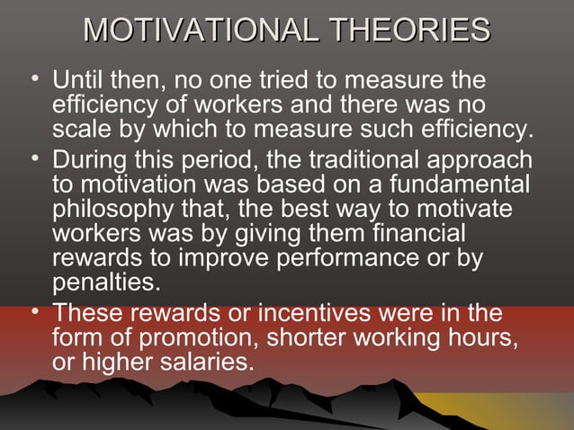 078 Motivational Theories | PPT