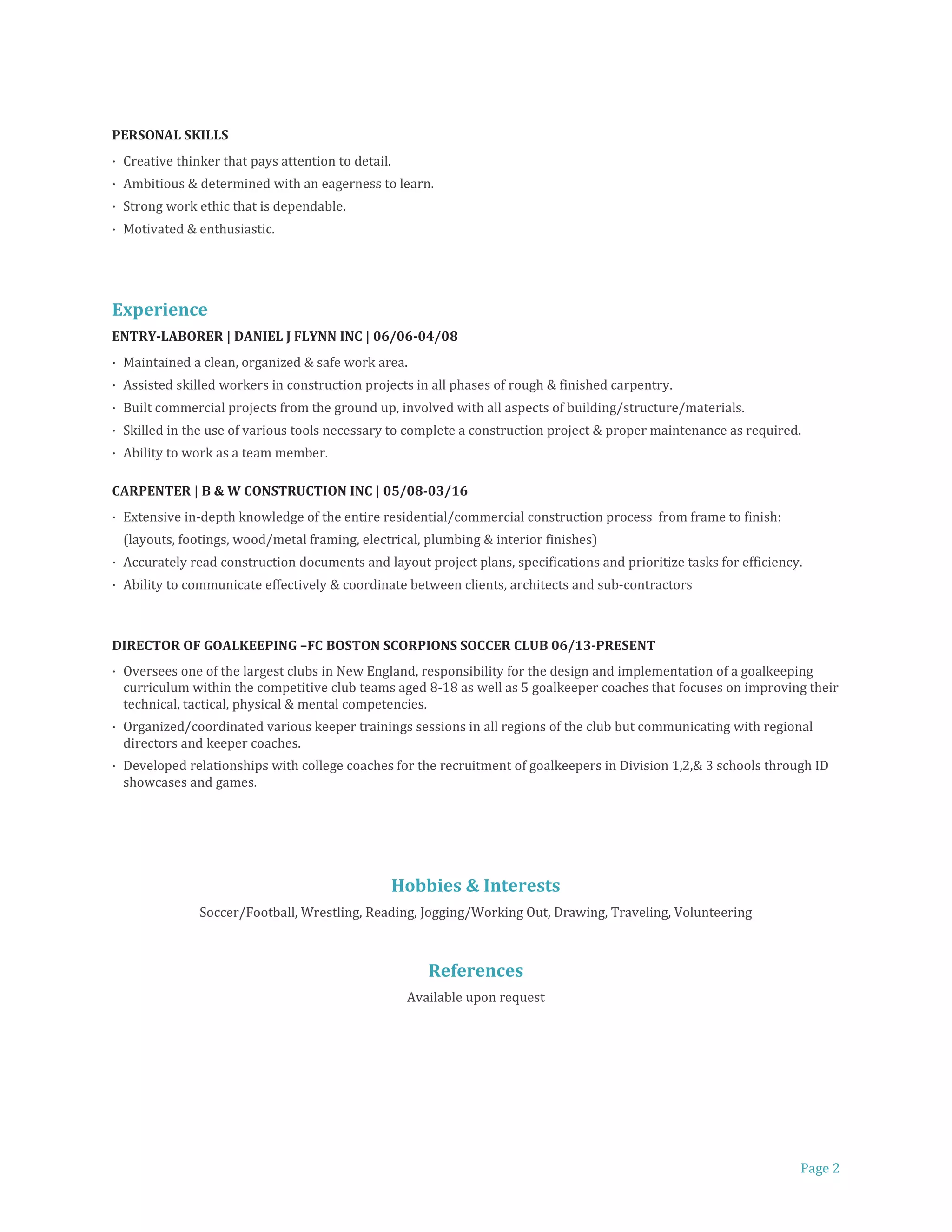 WorkResume | PDF