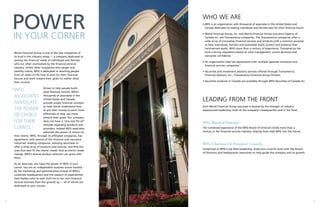 WFG Business Opportunity - Presented by MD Julio Gerena | PDF