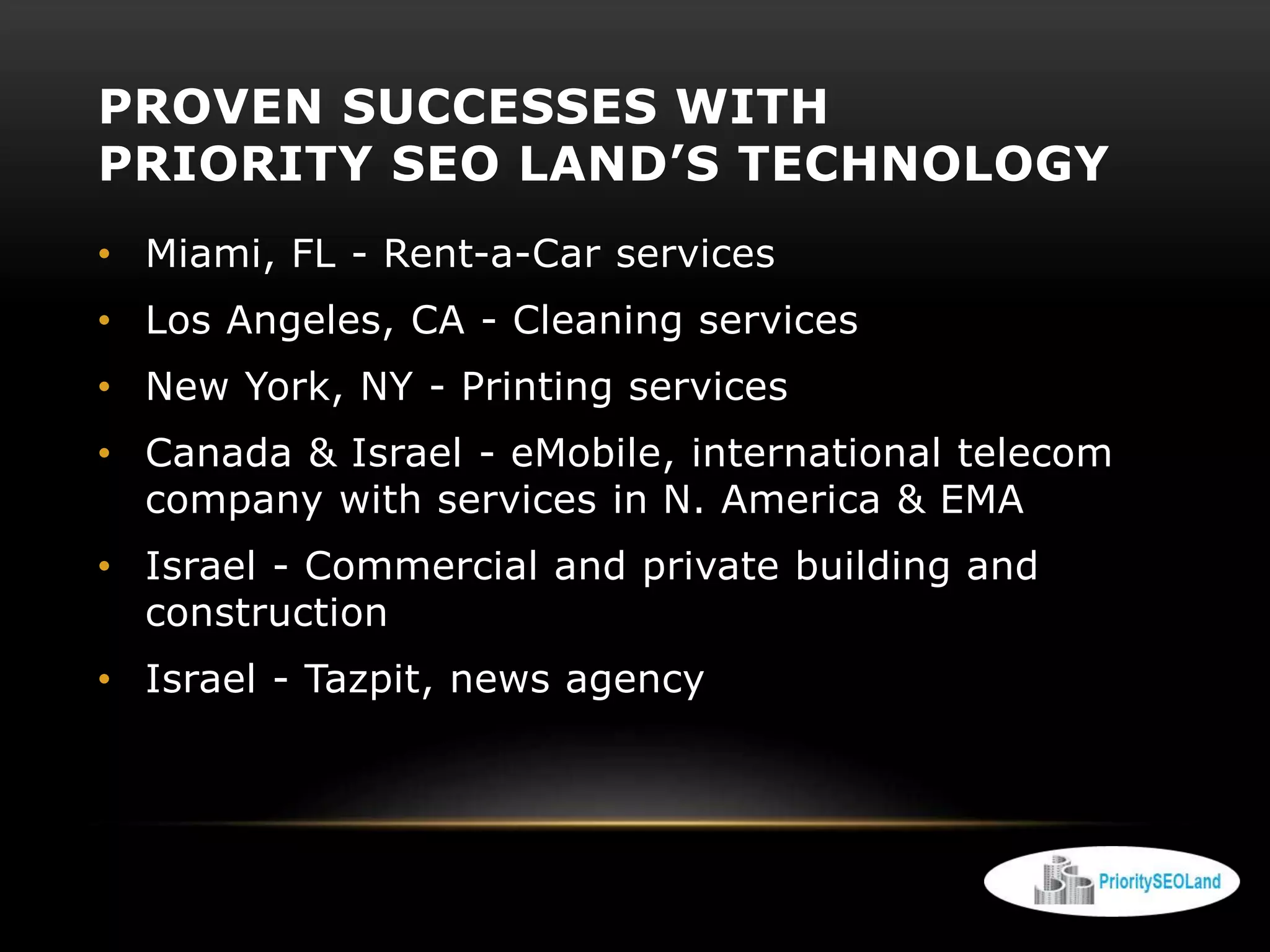 Priority SEO Land powerpoint (1) | PPT | Free Download