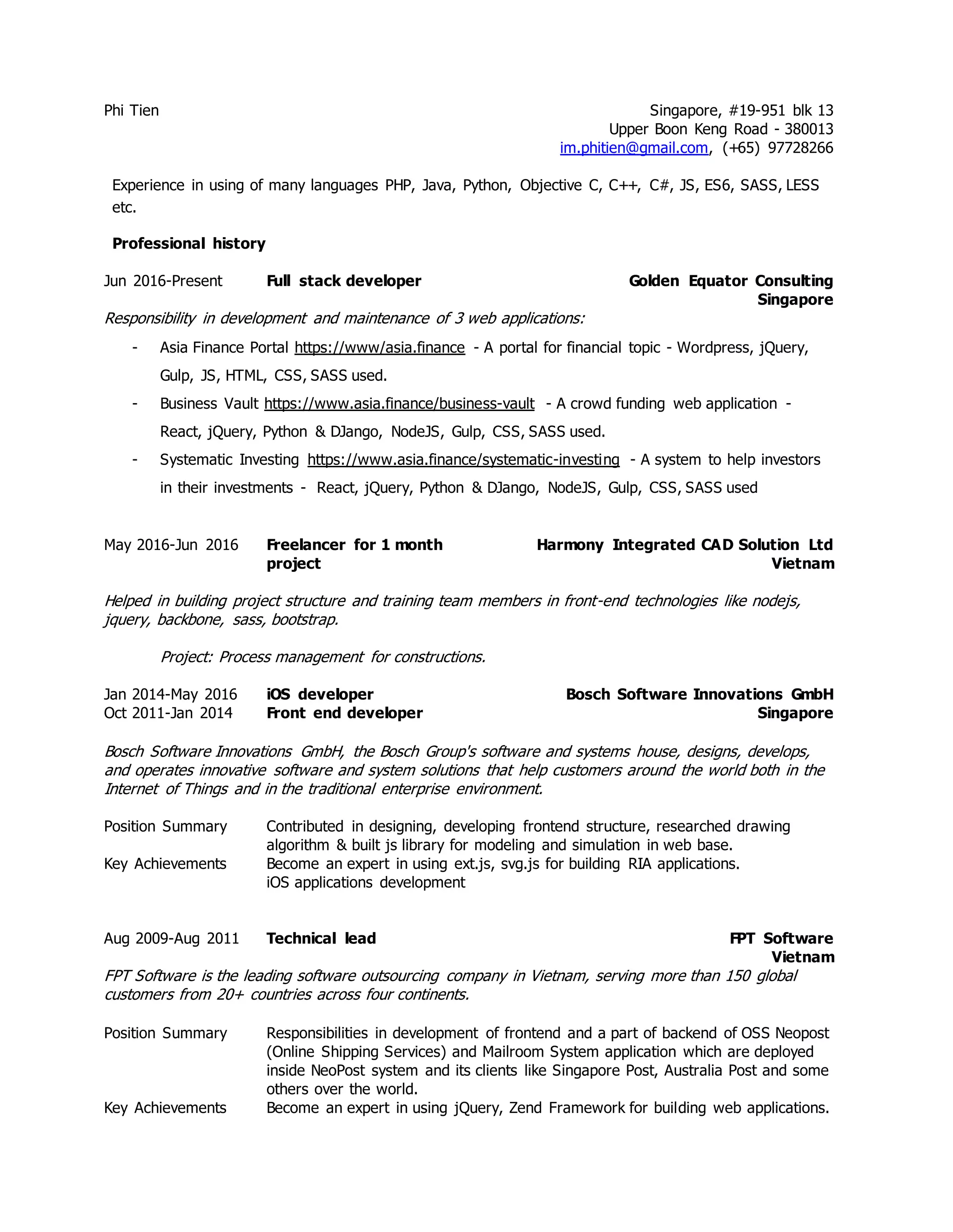 Resume | PDF