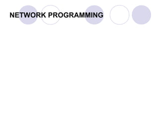 079 Network Programming | PPT