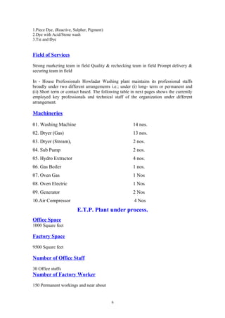 Factory Profile | DOC