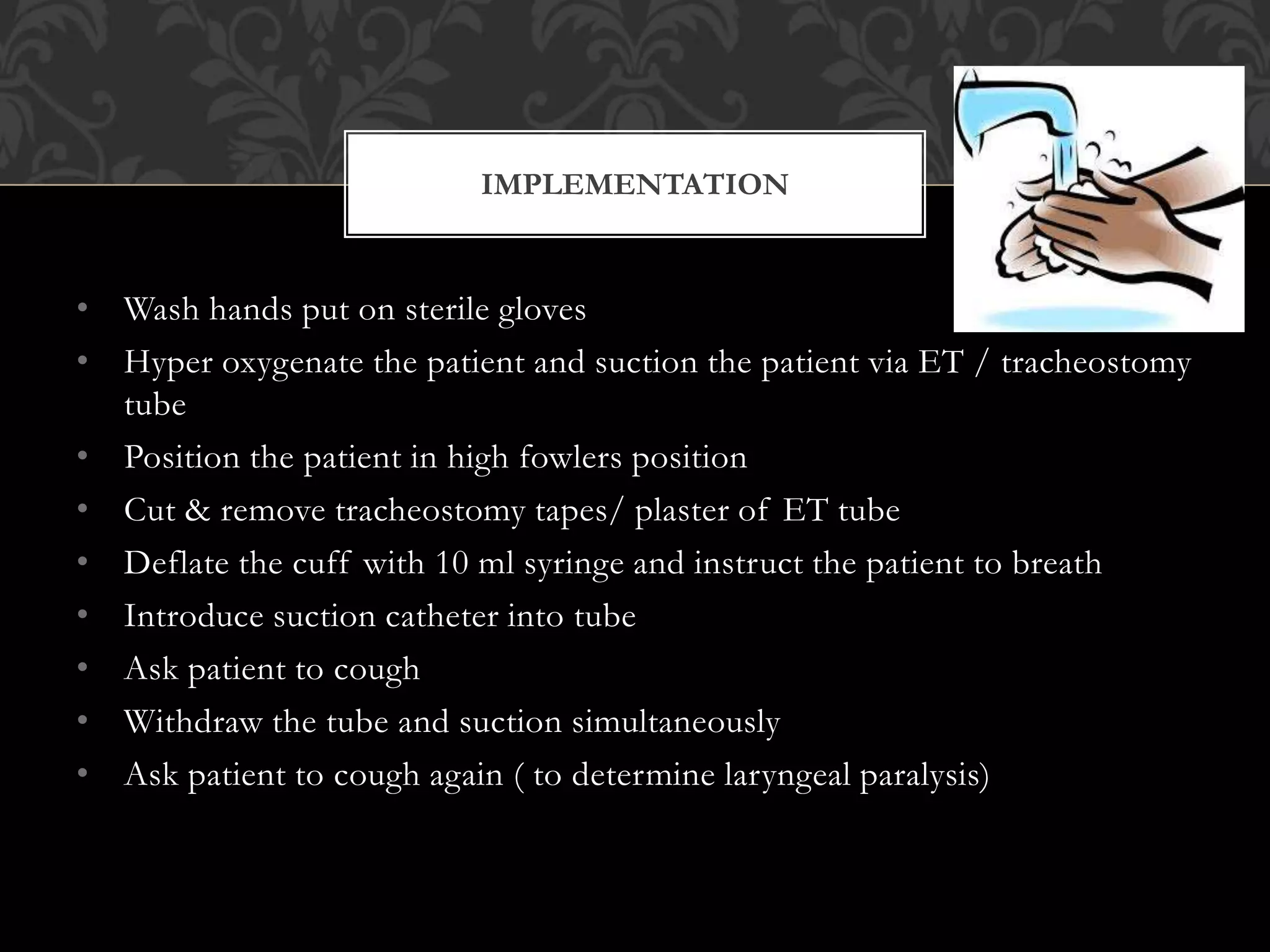 Extubation presentation | PPTX