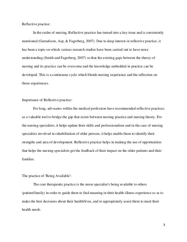 Definition Of Reflective Practice In Nursing Reflective Nursing Essay Definition Of Reflective Practice In Nursing Reflective Nursing Essay