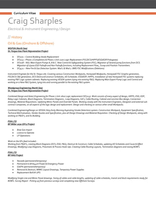 Craig Sharples - CV - Stonus Ltd | PDF