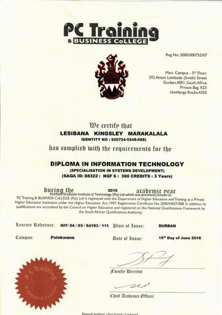 Diploma | PDF