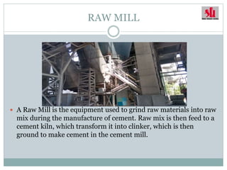 Cement Manufacuring Training presentation | PPTX