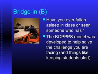 07 BOPPPS Model | PPT