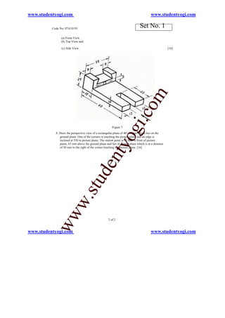 07 A10191 Engineering Graphics | PDF