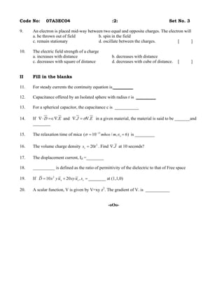 electromagnetic fields-1 | PDF