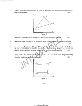 07 a70102 finite element methods in civil engineering | PDF