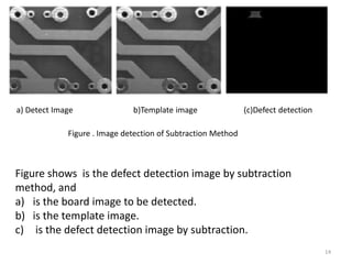Application of Image processing in Defect Detection of PCB by Jeevan B ...