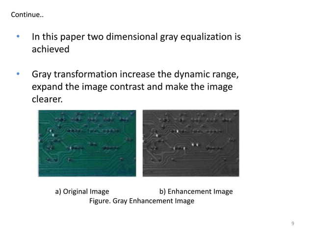 Application of Image processing in Defect Detection of PCB by Jeevan B ...