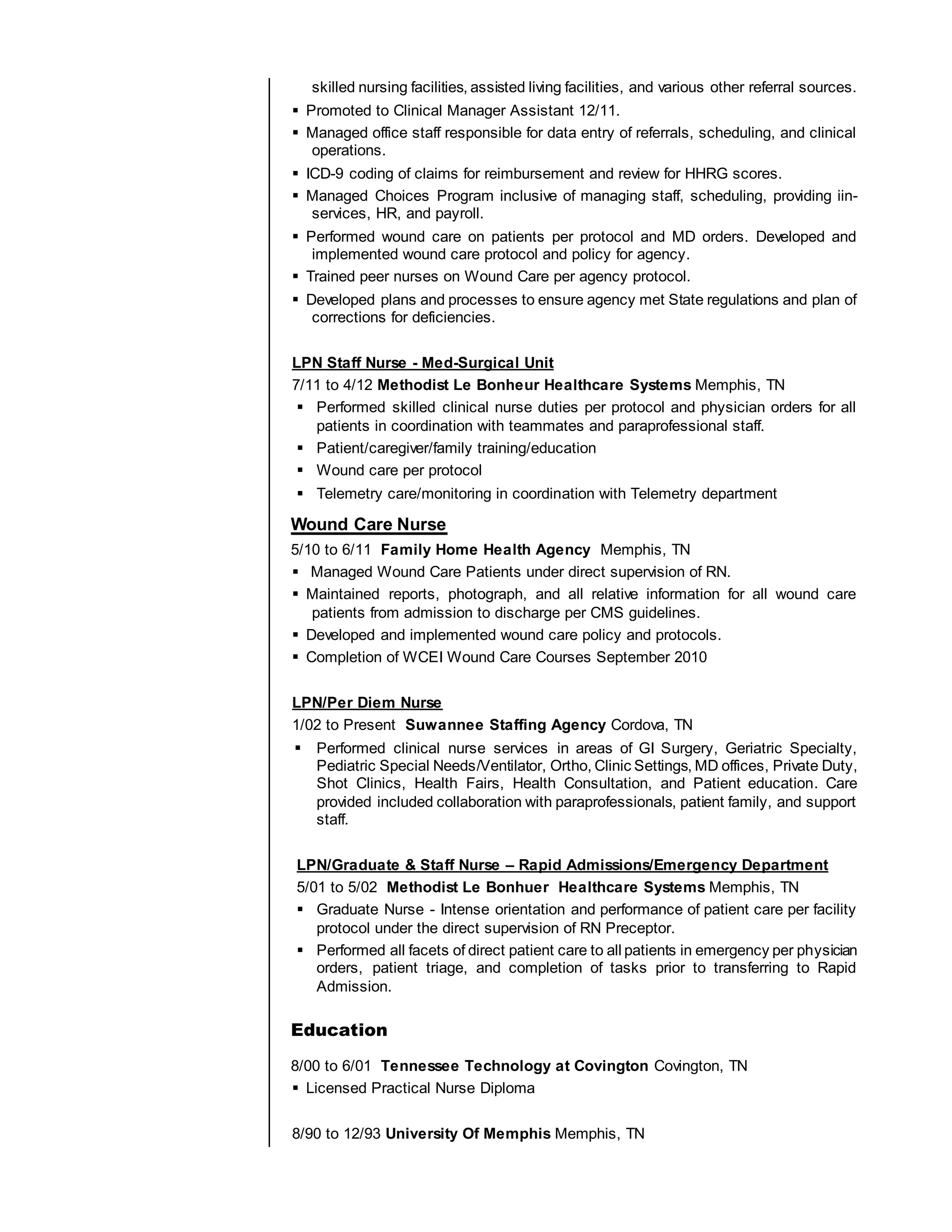 Charmaine Yates Resume | DOCX