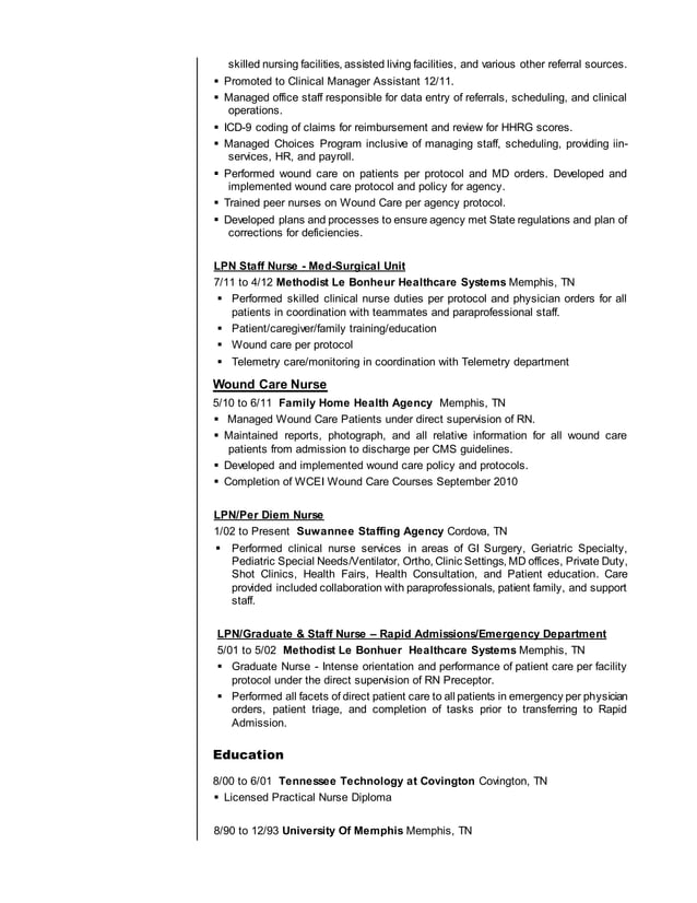 Charmaine Yates Resume | PDF