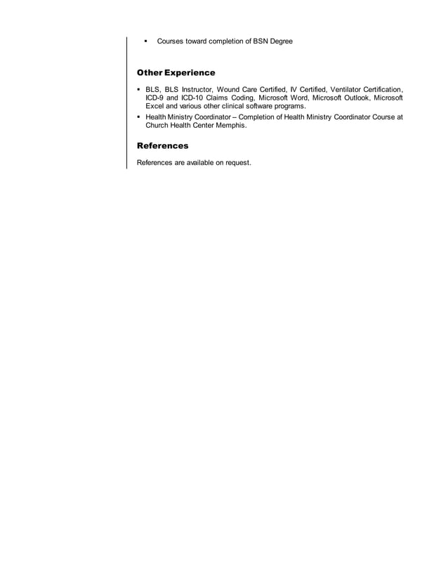 Charmaine Yates Resume | PDF