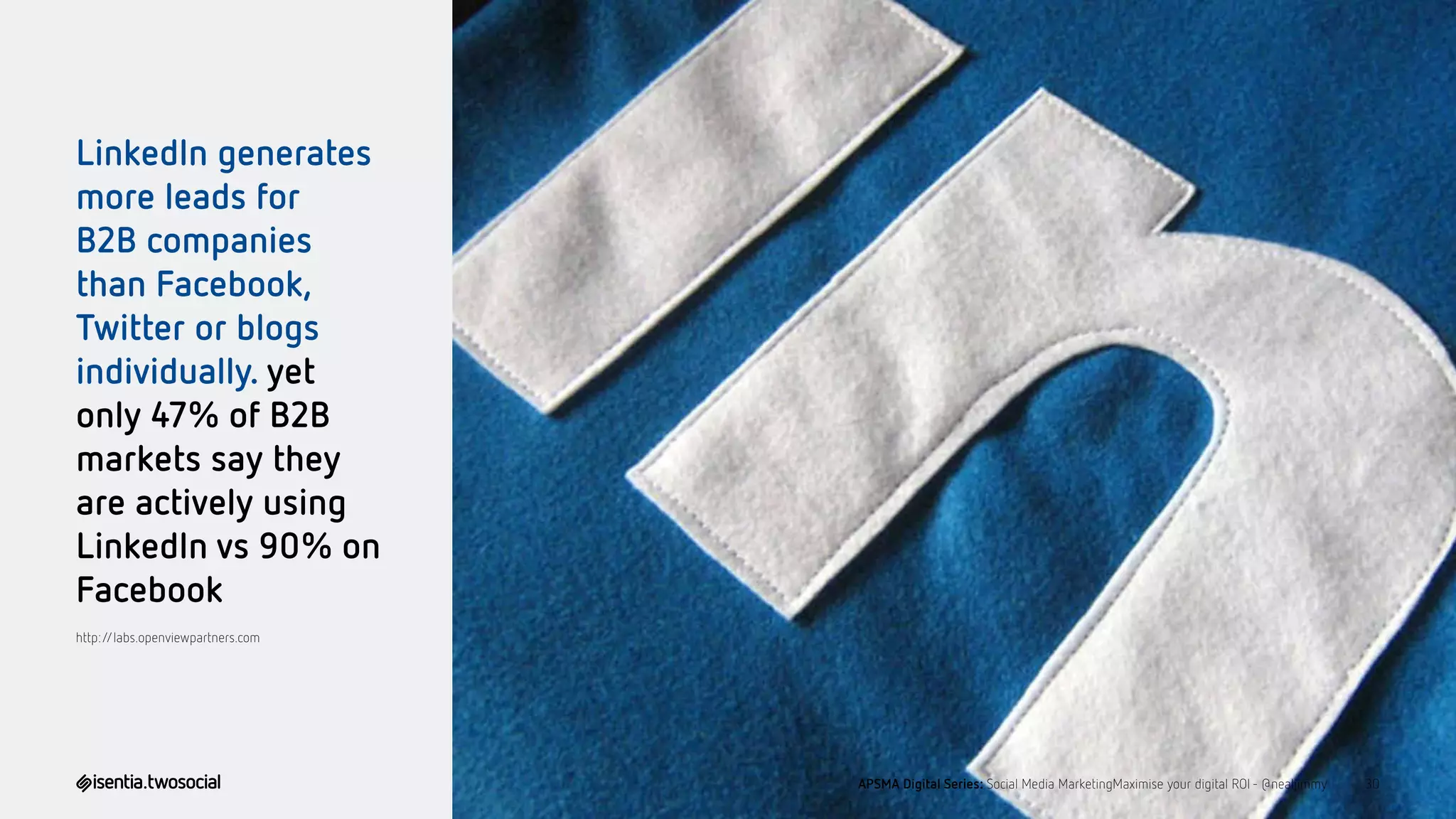 APSMA Digital Series Maximise Social ROI | PPT