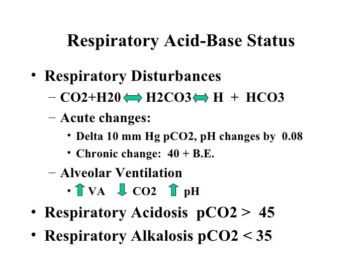 07 Abg And Acid Base Status