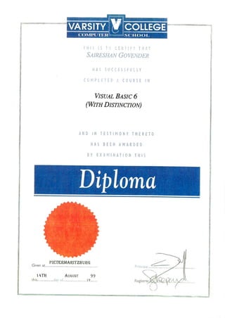 Varsity College | PDF