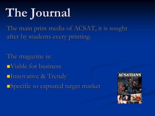 ACSAT ROLL OUT PLAN 2010 | PDF